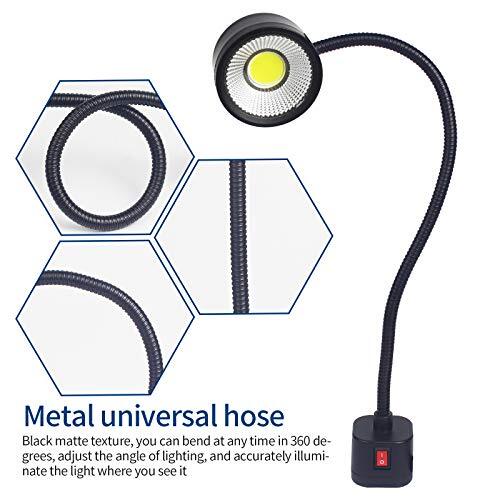 Led Magnetic Work Light 300mm Flexible Gooseneck lamp 500 Lumens 120 ...