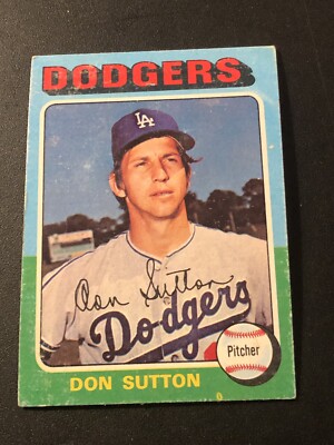 1975 Topps Don Sutton #220 HOF VG | eBay