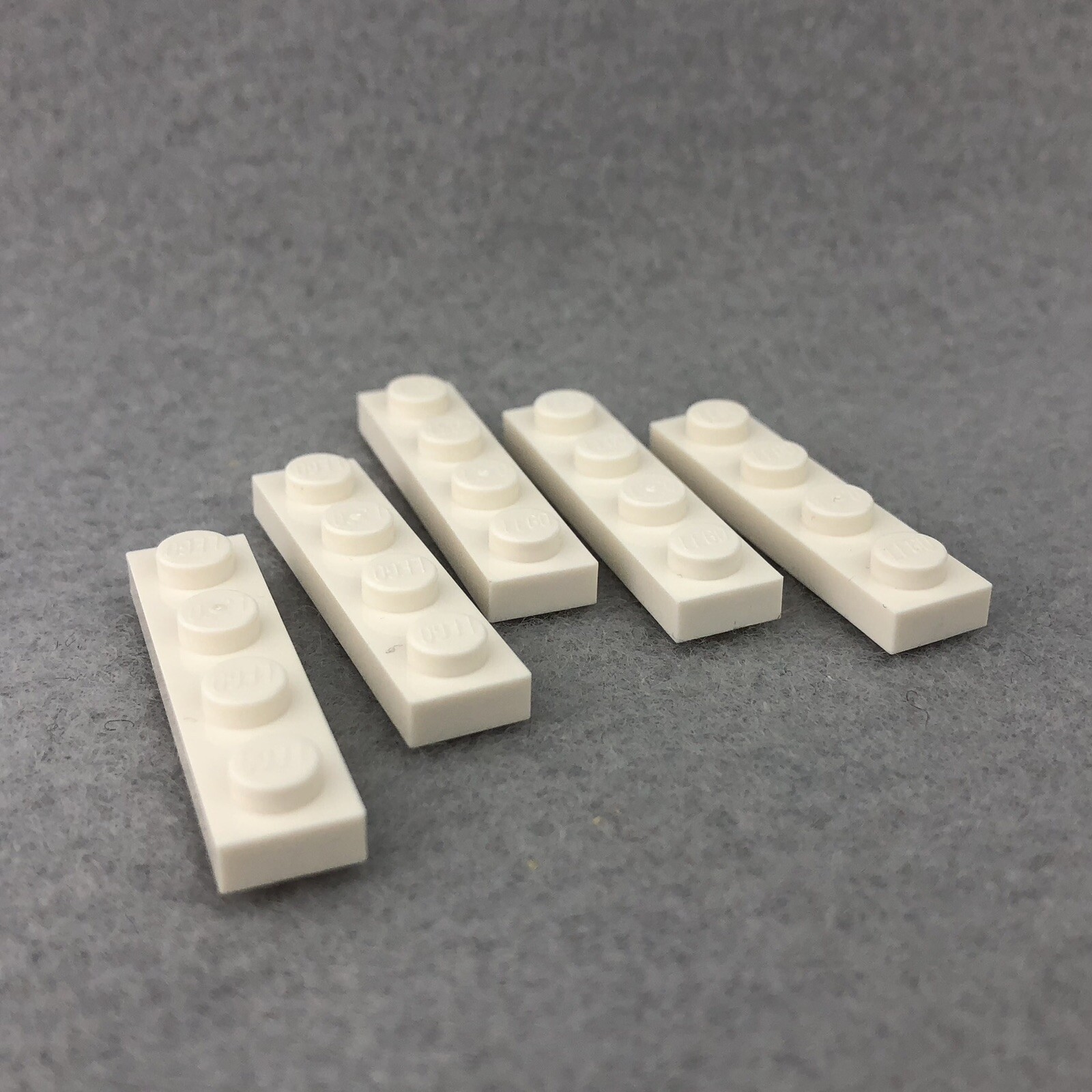 LEGO 3710 White Plate 1 x 4 (x5) | eBay