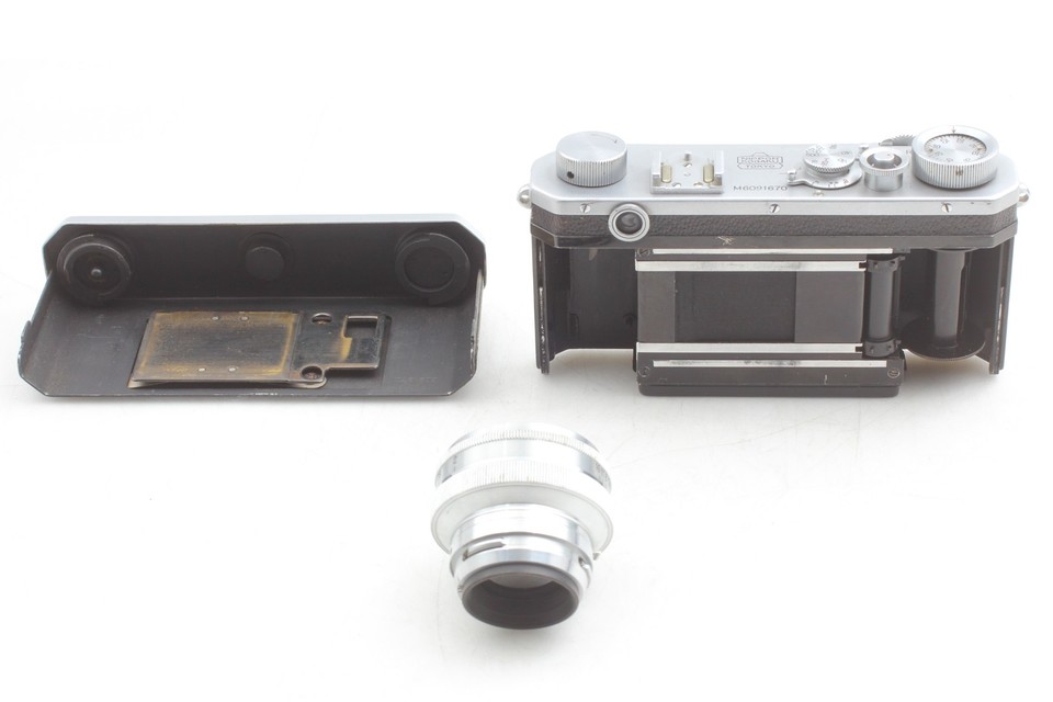 Vintage MINT Nippon Kogaku Nikon M Rangefinder Camera w Nikkor H C 5cm ...
