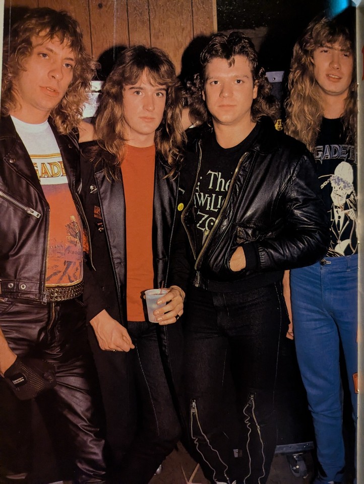 Rock Scene: Metal Mania Magazine June 1987 KISS, Sabbath, Megadeth ...