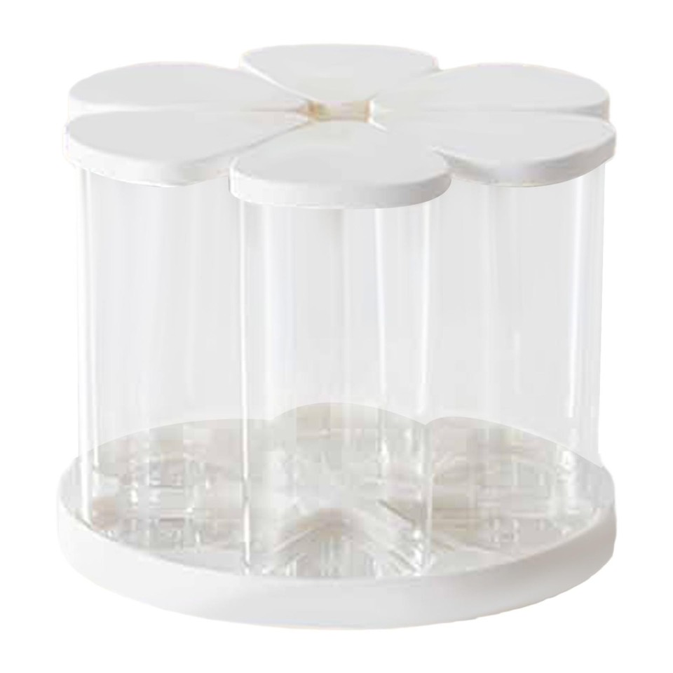 Rotation Food Storage Container Organizer Nuts Pantry Cereal Grain ...