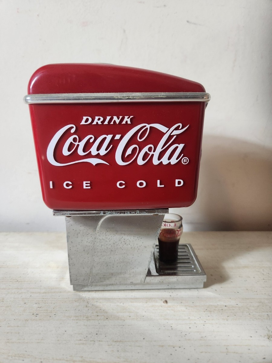 Vintage Coke Fountain Dispensers Dispensing Refreshment: These