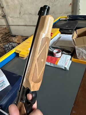 CROSMAN PUMPMASTER WALNUT WOOD FOREARMS GRIP FIT MOD PC77 1322 1377 ...