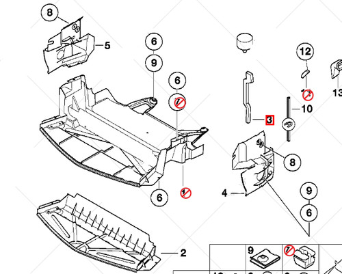 NEW BMW Z3 E36 UNDERBONNET SCREEN SEALING 51718399508 8399508 OEM | eBay