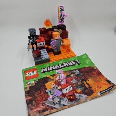 LEGO Minecraft: The Nether Fight 21139 (Retired) 100% Complete Manual ...