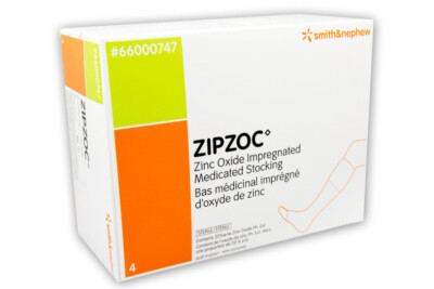 ZIPZOC 20% Zinc Oxide Impregnated Dressing [Stocking] 4 Dressings - 4 ...