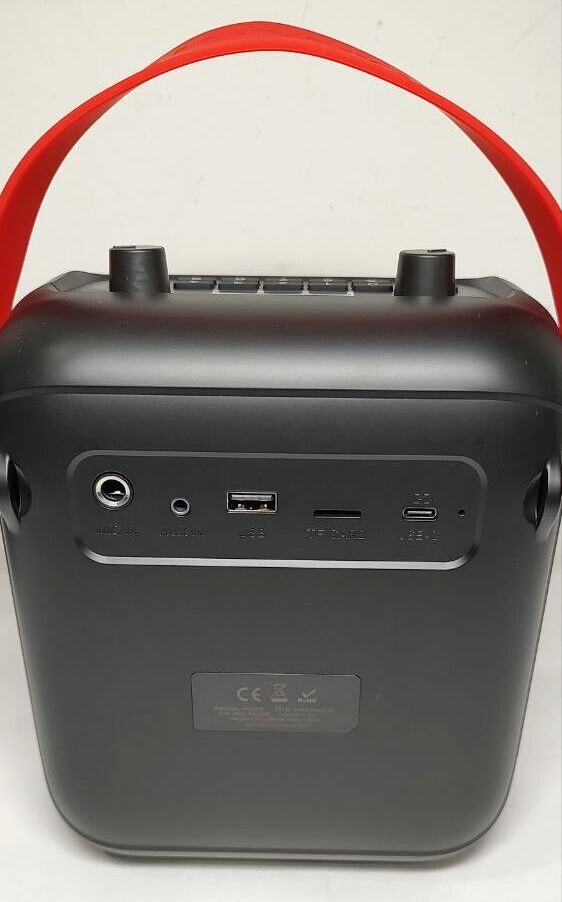 Monster Portable Bluetooth Speaker MFS1 Indoor/Outdoor with Handle ...