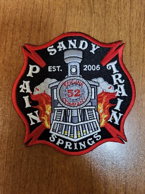 "THE PAIN TRAIN" fire department patch | eBay