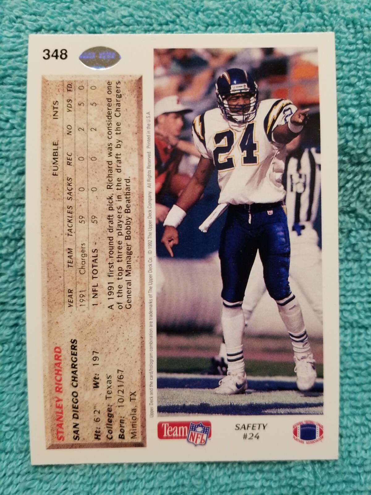 1992 Upper Deck - #348 Stanley Richard for sale online | eBay