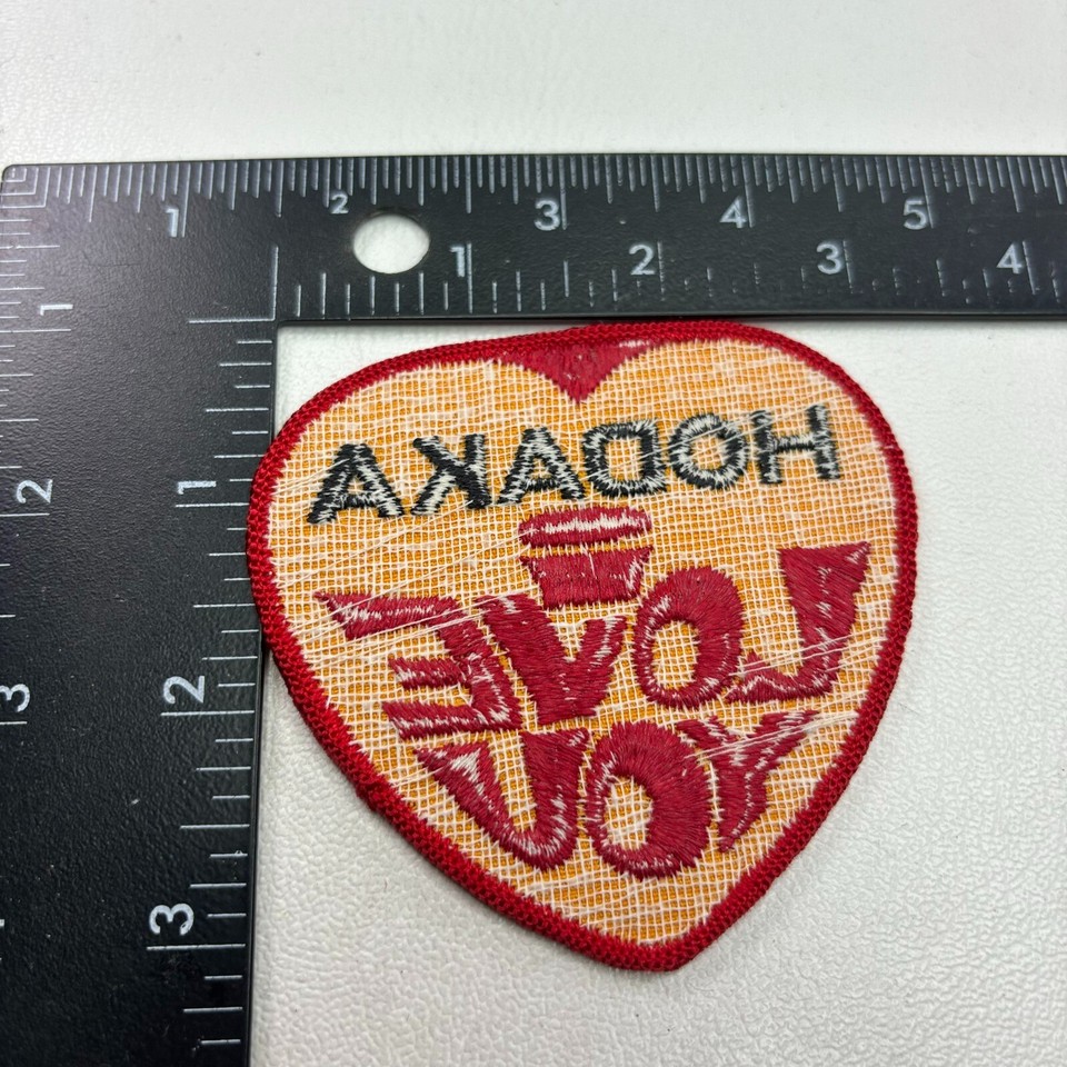 Heart HODAKA I LOVE YOU Snowmobile / Motorcycle Advertising Patch 001U ...