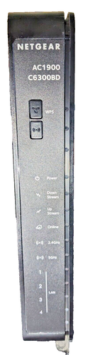 NETGEAR C6300BD AC1900 DOCSIS 3.0 Cable Modem WiFi Router COX/Comcast ...