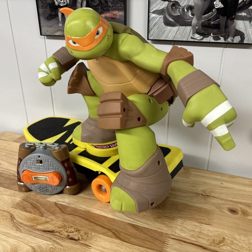 Teenage Mutant Ninja Turtles Remote Control Skateboard R/C Toy Jakks ...