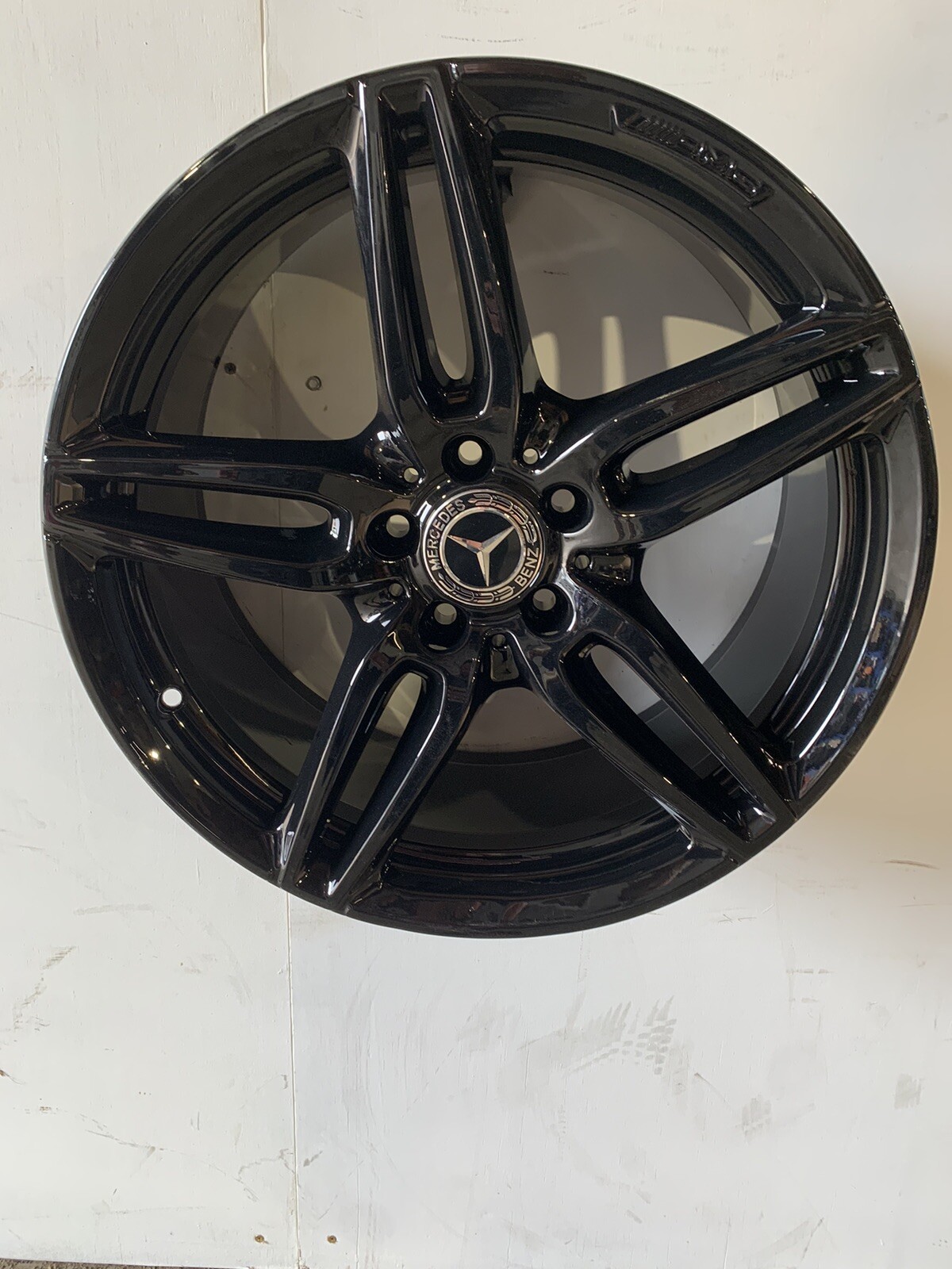 Genuine MERCEDES AMG E Class W213 19" 9j Rear Black Alloy Wheel ...