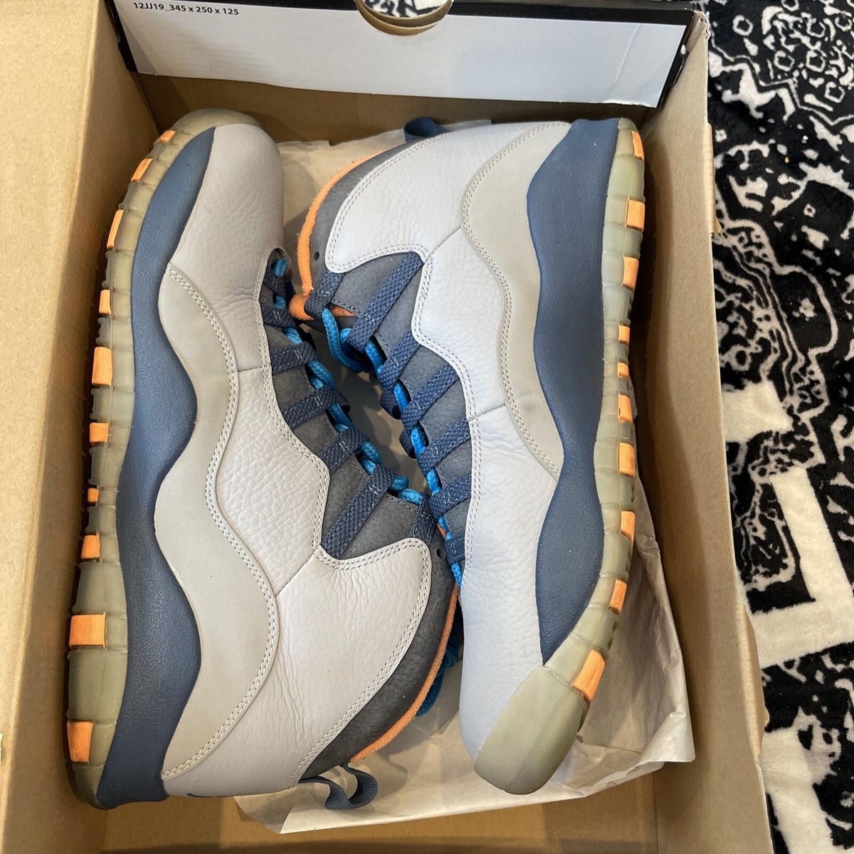 Jordan 10 Bobcats Box Air Jordan 1 Retro 94 Bobcats Size 12 Men For