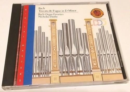 RARE - BACH TOCCATA & FUGUE IN D MINOR ORGAN FAVORITES 1990 USA ...