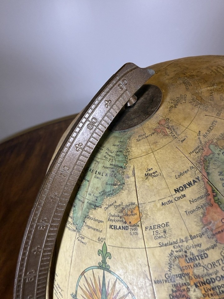 Vintage Replogle Globe INC 12” World Classic Series Mid Century USSR ...