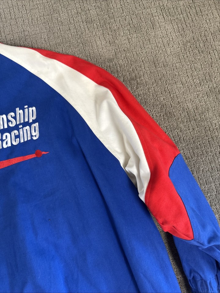 VTG H3 Sportsgear NHRA Kenny Bernstein Signed Drag Racing Blue Red ...
