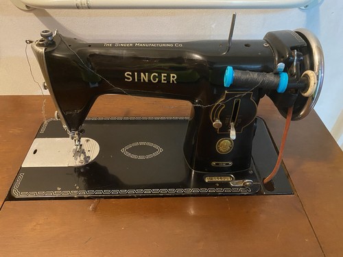 Macchina da cucire SINGER 15m tavolino originale vintage ANNI '40 | eBay