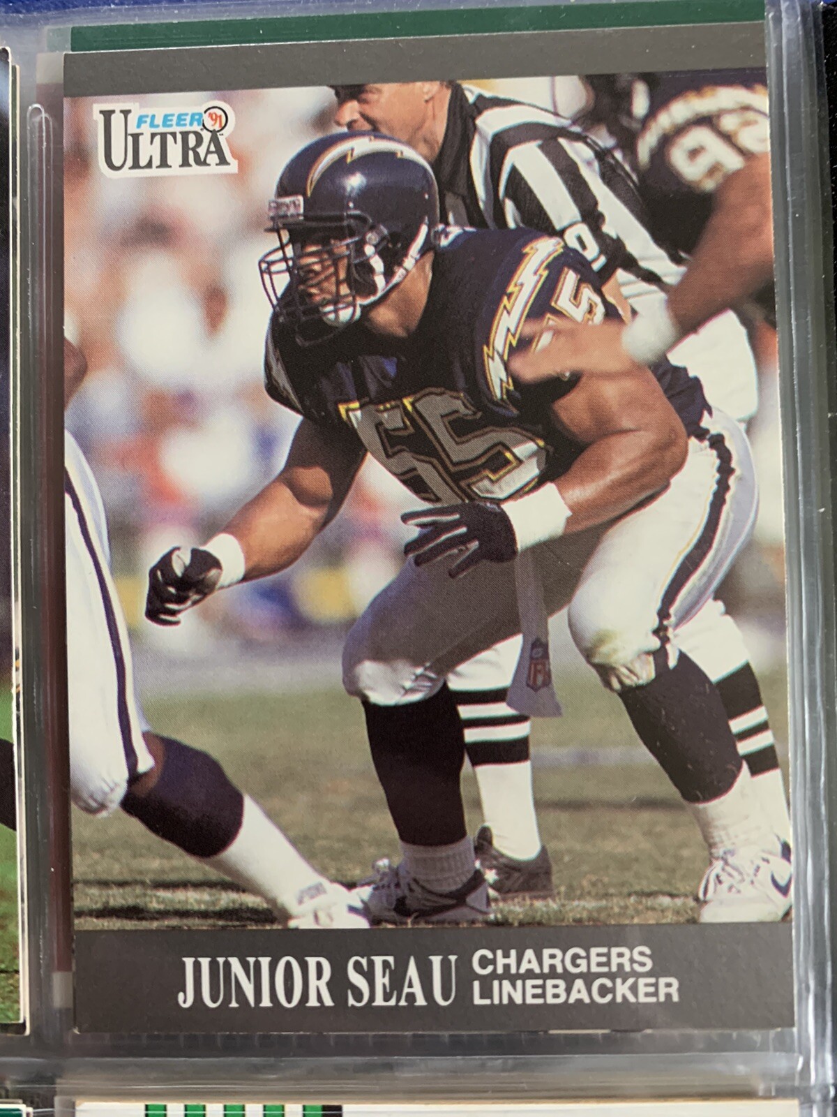 5 Junior Seau football cards | eBay
