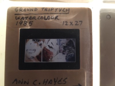 Diapositive Painting Ann C Hayes Modern Paints Watercolors Slides Dias ...