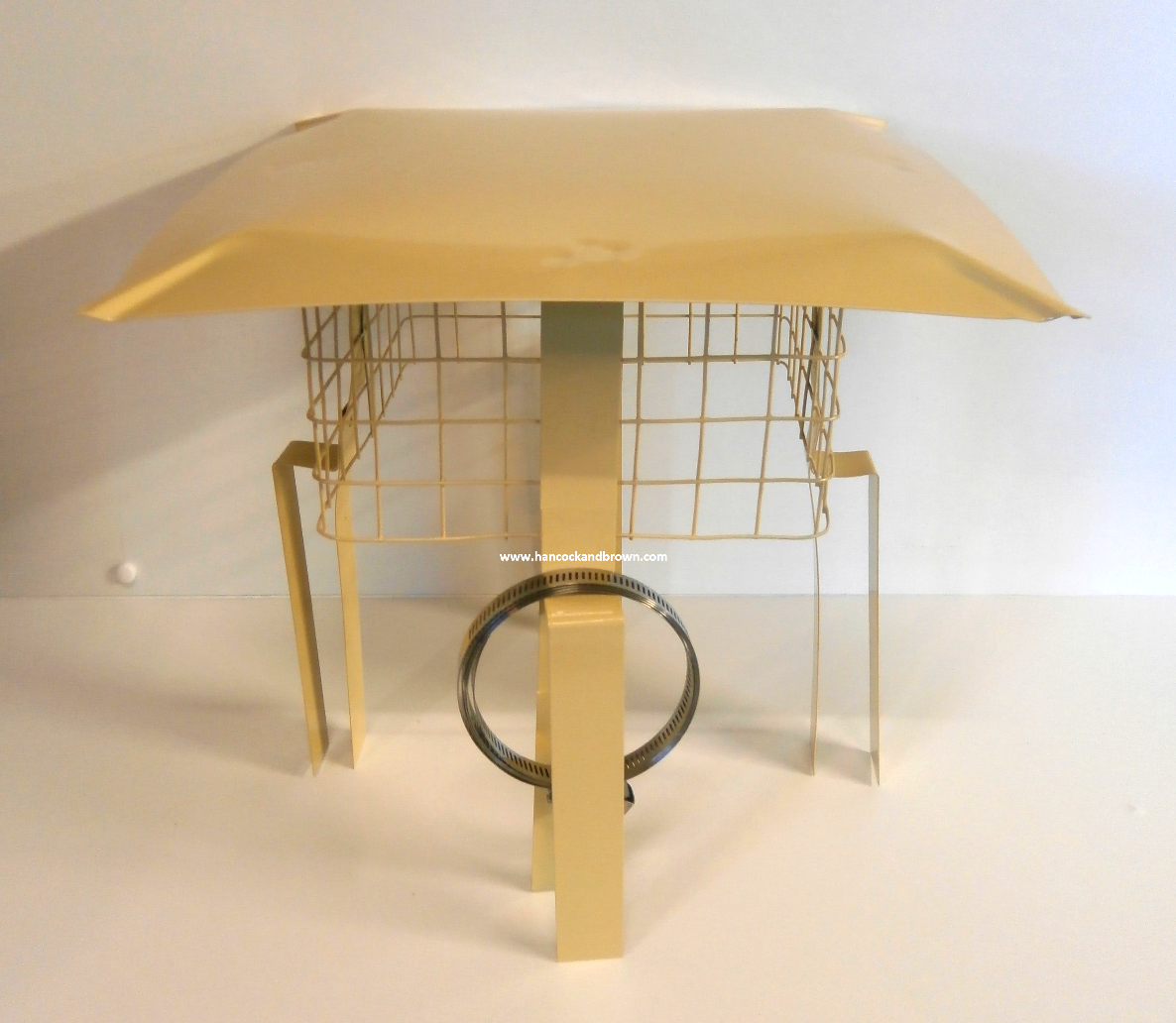 BUFF SQUARE CHIMNEY COWL MULTI-FUEL SQUARE POT Chimney Bird Guard | eBay UK