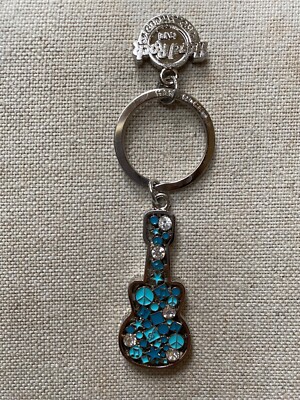 Hard Rock Cafe Gibson Guitar Keychain | eBay