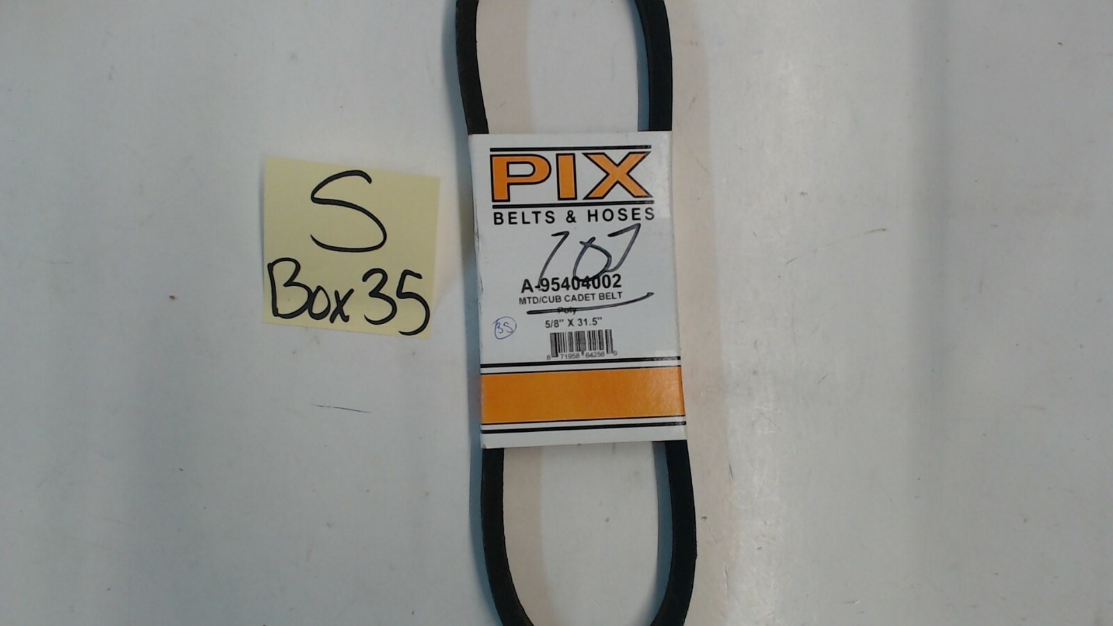 Pix A-95404002 belt Secondary Drive Belt replaces MTD 754-04002 & 954 ...
