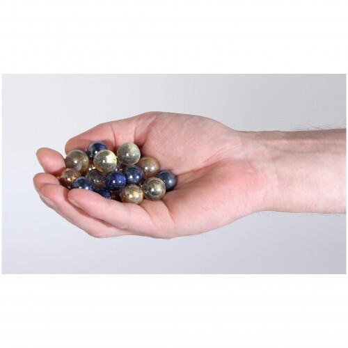 Glass Marbles - Metallic - 17Mm (Approx. 200 Pieces) | eBay