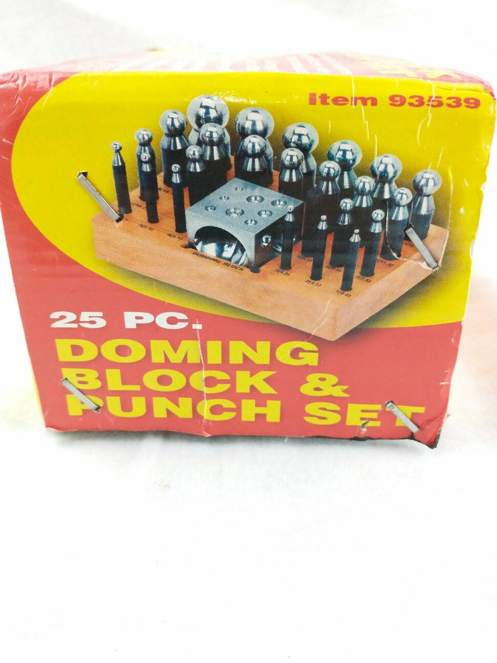 Doming Block and Punch 25pc Set Made Of Steel Dapping Craft Metal ...