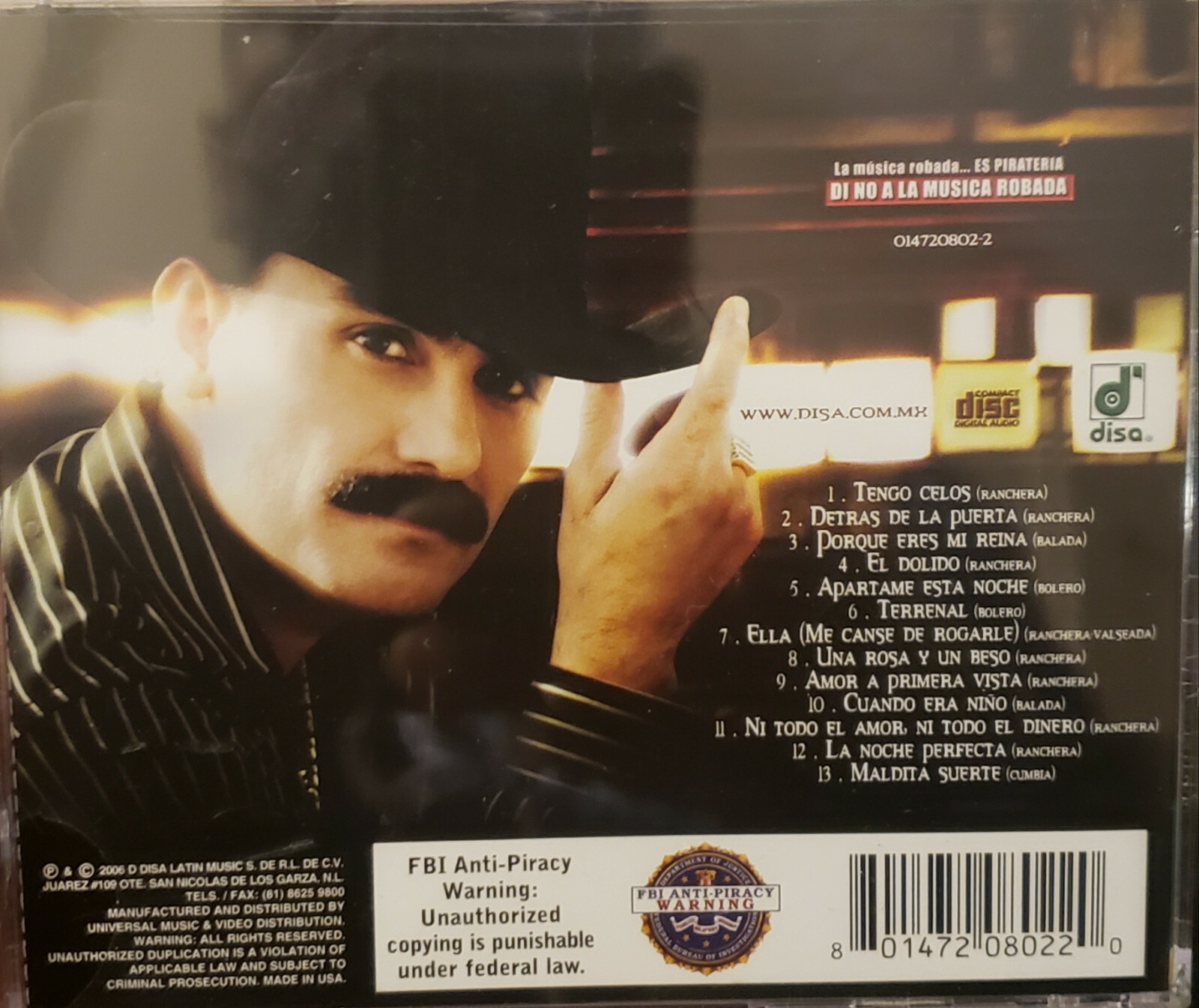 La Noche Perfecta by El Chapo de Sinaloa (CD, May-2006, Disa) for sale ...