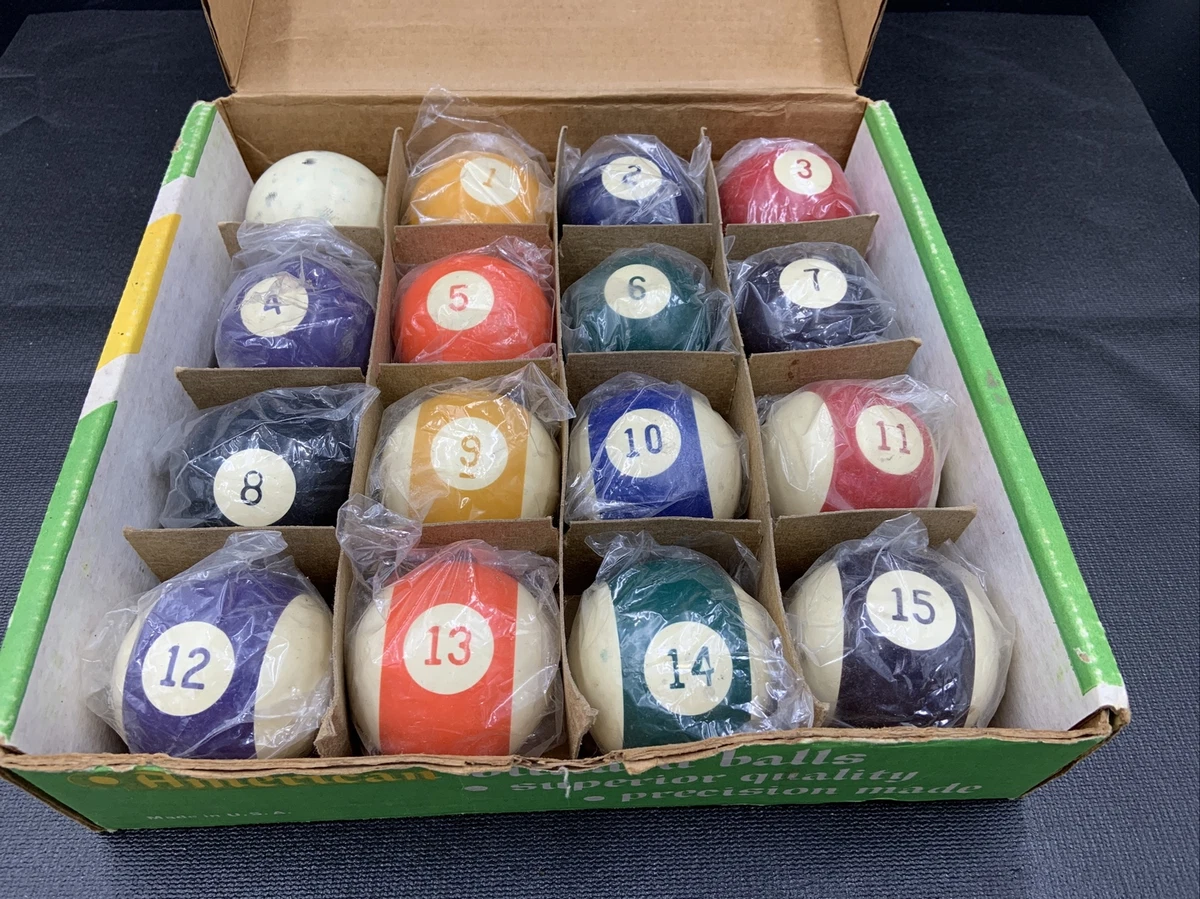 Rare Antique Pool Balls