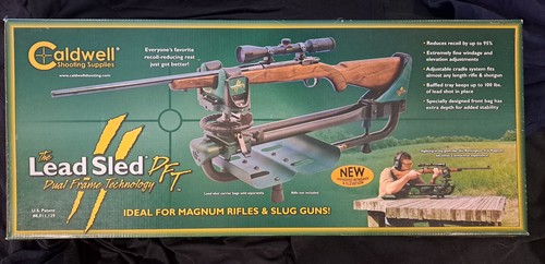 Caldwell Lead Sled DFT Rifle Rest, The Original Mac-Daddy MINT UNUSED ...