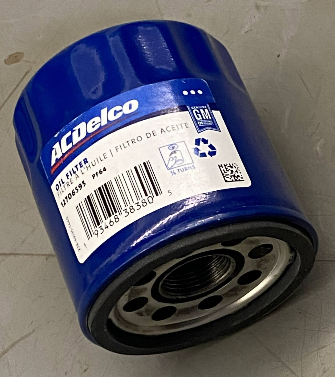 ACDELCO PF64 PROFESSIONAL 12706595 LUBE SPIN-ON FILTER | eBay