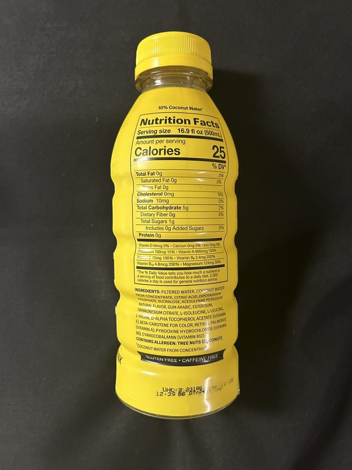 Prime Hydration Lemonade Rare 🔥 Lemon | eBay