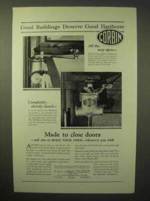 1929 Corbin Hardware Ad - Holdback Attachment | eBay