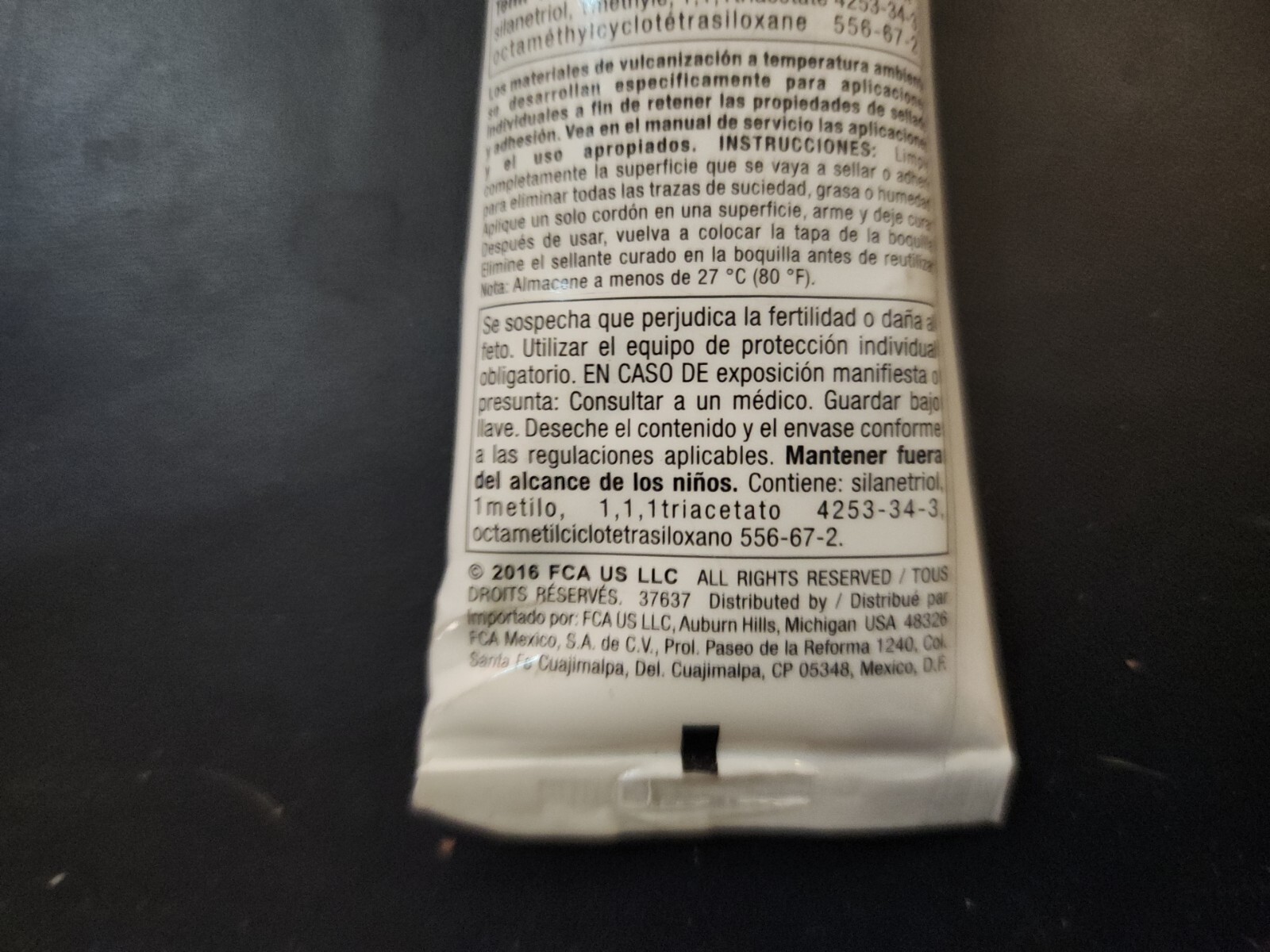 Transmission Leak Sealant-RTV Silicone Mopar 5010884AD for sale online ...