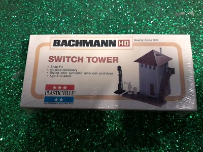 Bachmann Plasticville Switch Tower HO Scale kit New in Box Complete | eBay