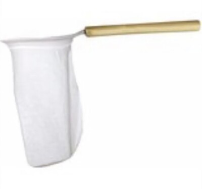 4 Colador de Cafe Coffee Strainer Filter Cloth Mesh with Wood Handle ...