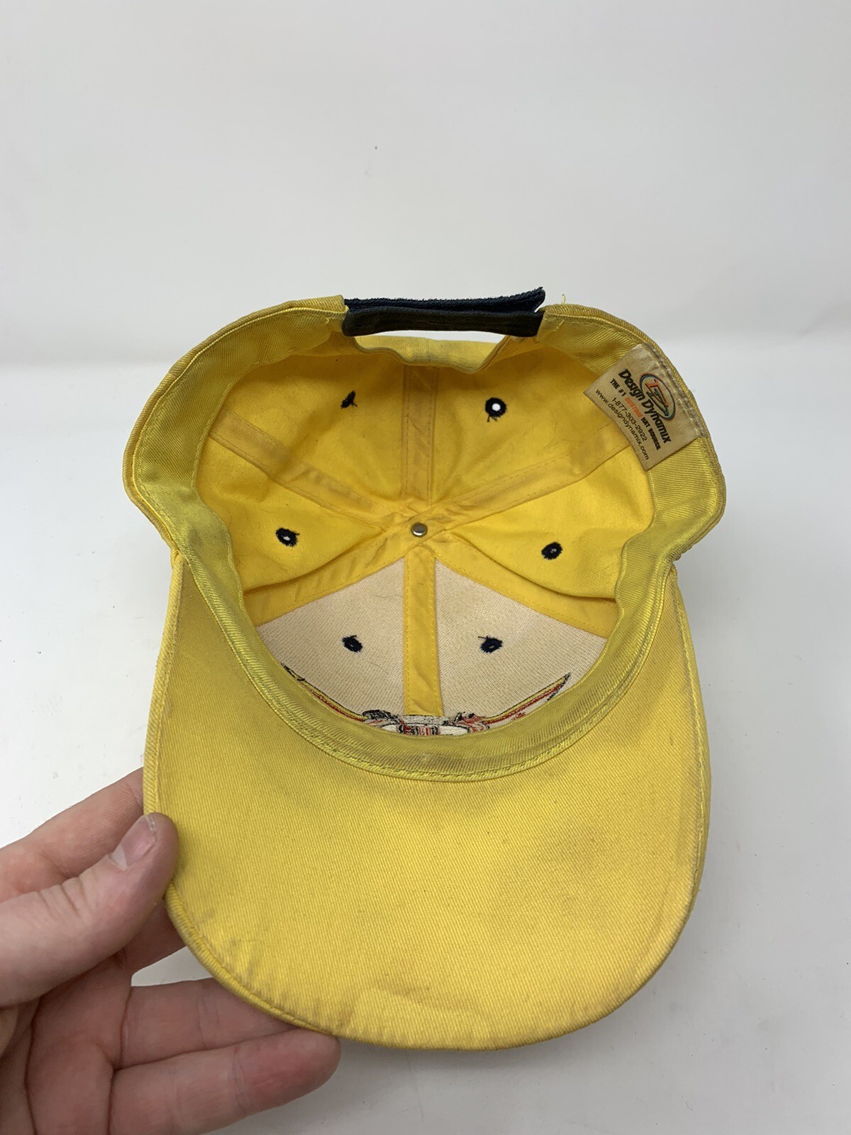 Justice Bros JB Hat Yellow Hat Adjustable Hat Embroidered Rim Red Blue ...