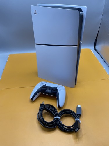 SONY PS5 850GB SLIM DISC EDITION WHITE GAMING CONSOLE CFI-2015 | eBay