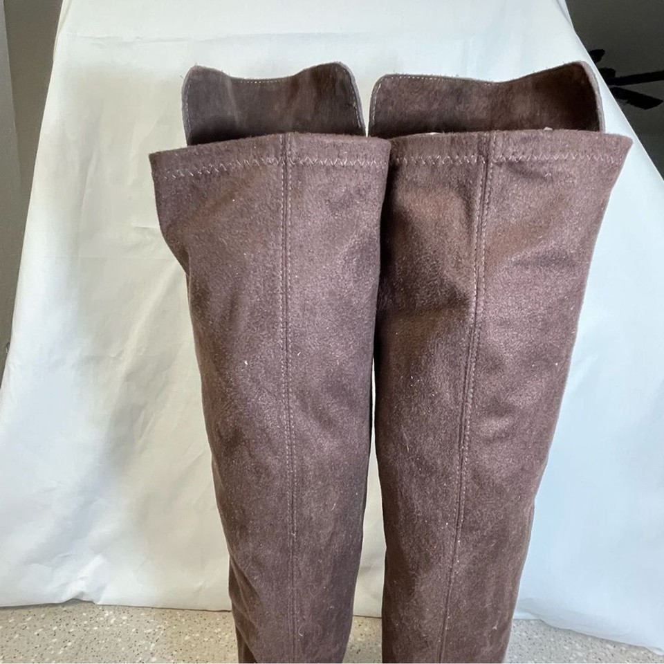 Lucky Brand Calypso Over the Knee Suede Boots Size 9.5 Color ...