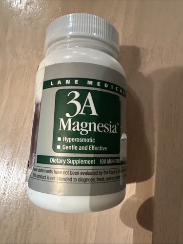 LANE MEDICAL 3A Magnesia dietary supplement 100 Ct | eBay
