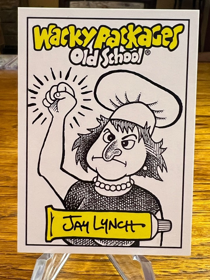Wacky Packages Old School S1 2009 Jay Lynch Sketch Card | eBay