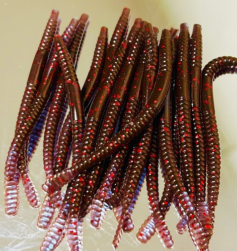 3" FLOATING TROUT KILLER FISHING WORM 20ct FISHING LURE ZOMBIE BLOOD | eBay