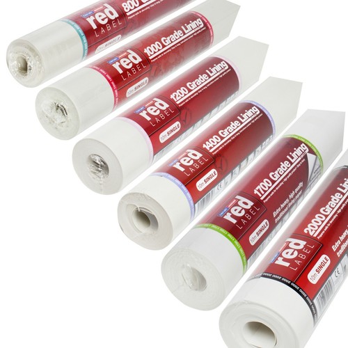 Professional Quality Lining Paper 800-1000-1200-1400-1700-2000 10m ...