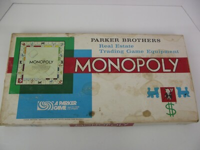 Vtg 70's Monopoly Game Parker Brothers General Mills No. 9 | eBay