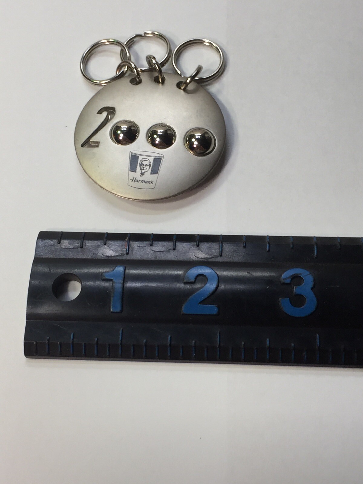 Harman's Family Restaurants Kentucky Fried Chicken KEYCHAIN Satin ...