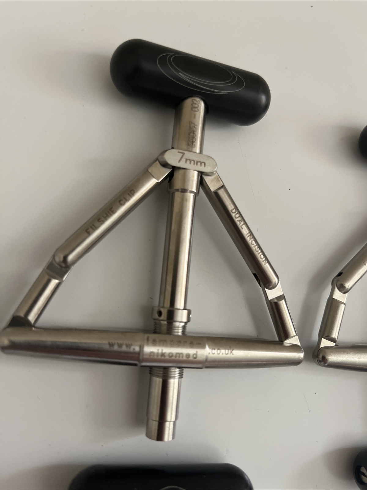 Lot of 4 Femcare Filshie Clip Dual Applier Handles - 2x 7mm, 7.3mm ...