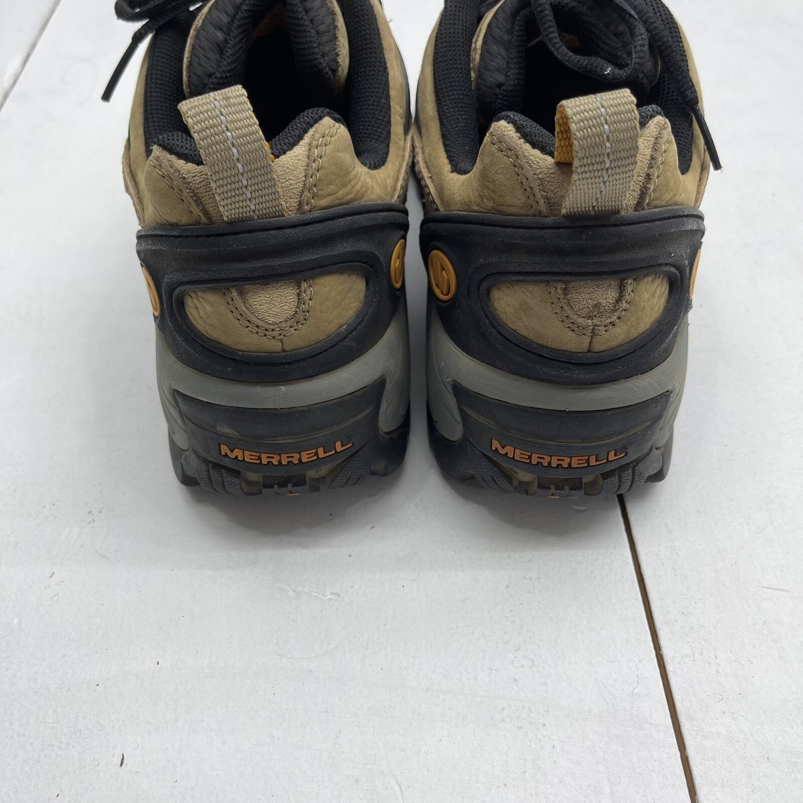 Merrell Pulse Smoke Brown Leather Air Cushion Vibram … - Gem